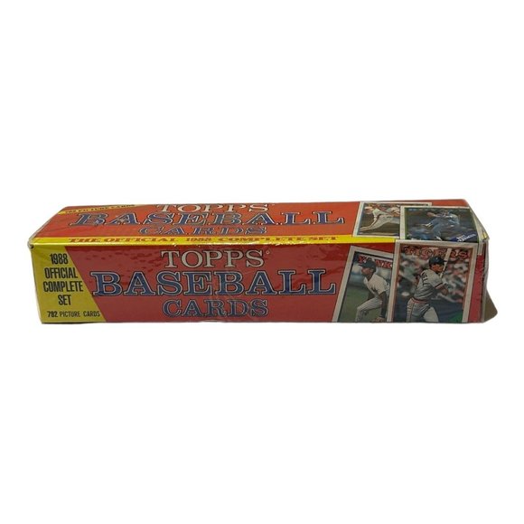 Toys | 1988 Topps Baseball Mlb Official Complete Set Factory Sealed 792 ...